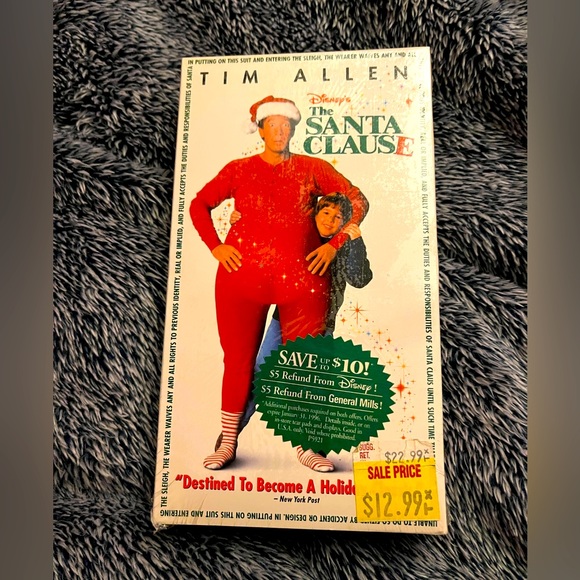 Disney | Media | Disney The Santa Claus Vhs | Poshmark